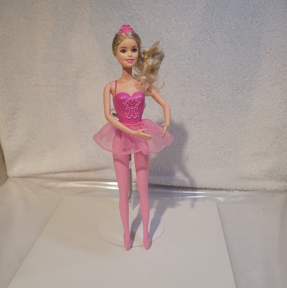 Mattel | Toys | Barbie Fairytale Ballerina Pink Doll | Poshmark